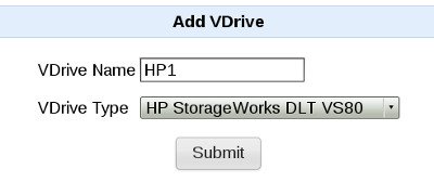 Configuring a Standalone Virtual Drive | QUADStor Systems